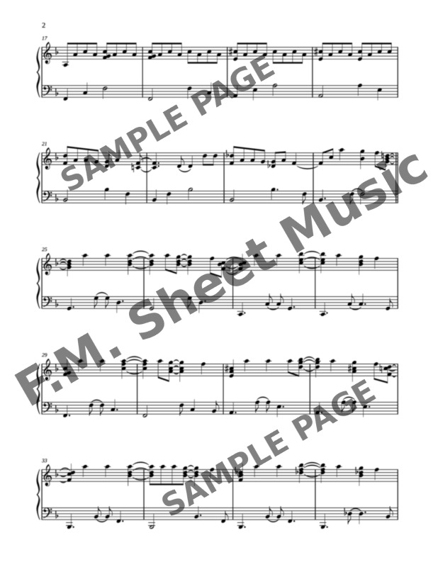 Vampire (Advanced Piano) By Olivia Rodrigo - F.M. Sheet Music - Pop Arrangements by Jennifer Eklund